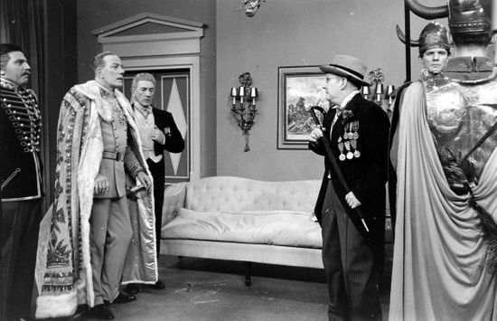 Actor Cyril Ritchard Acting Television Showcase Editorial Stock Photo ...