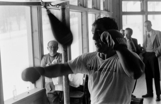 Photo Rocky Marciano During Training Routine Editorial Stock Photo ...