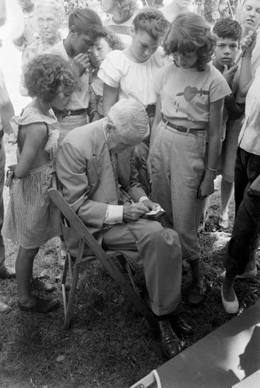 Senator Arthur Capper Writing Notes During Editorial Stock Photo ...
