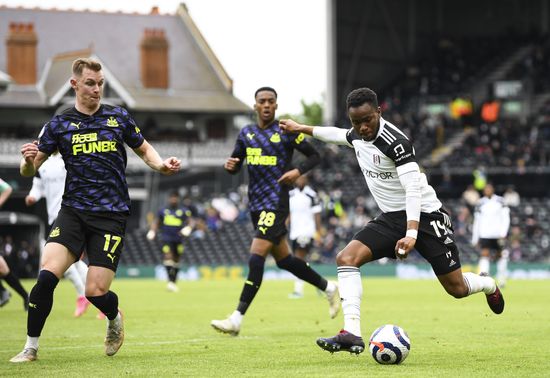 Ademola Lookman Fulham Lines Shot Under Editorial Stock Photo - Stock ...