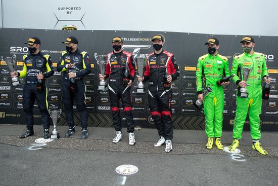 Gt3 Podium Winners Michael Igoe Phil Editorial Stock Photo - Stock ...
