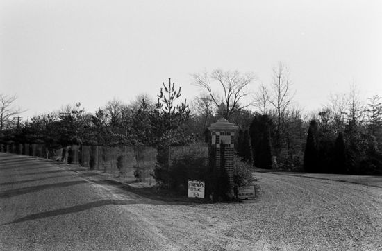 Entrance Home Sumner Welles Oxon Hill Editorial Stock Photo - Stock ...