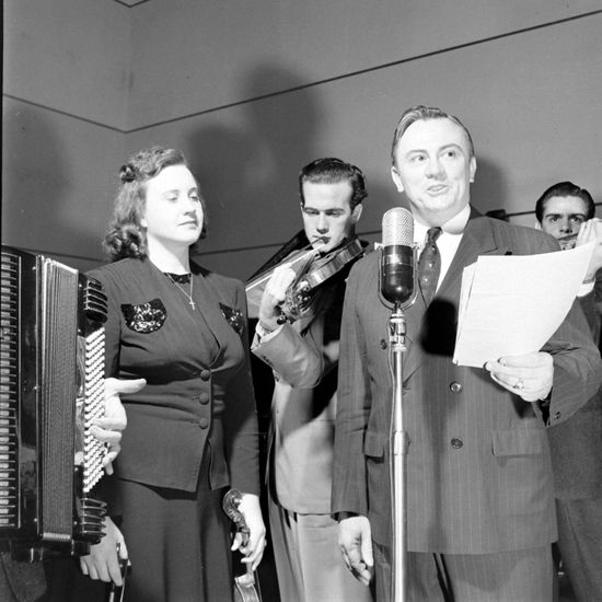 Senator Wilbert Lee Odaniel Singing His Editorial Stock Photo - Stock ...
