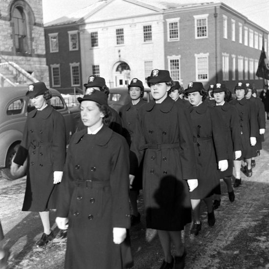 Ladies Marching Uniform Related Africanamerican Women Editorial Stock ...