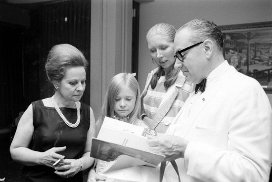 Composer Alberto Ginastera Reading Book Three Editorial Stock Photo ...
