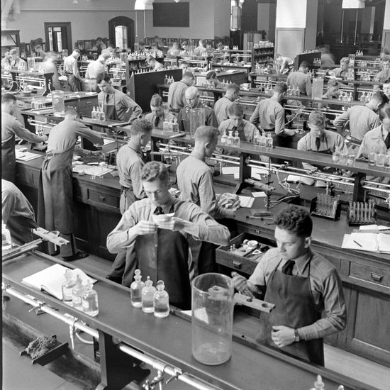 Cadets Working Laboratory West Point Military Editorial Stock Photo ...