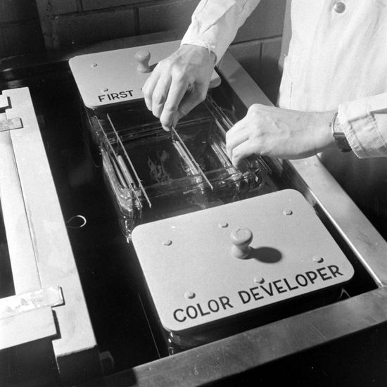 Processing Anscochrome Film New York August Editorial Stock Photo ...