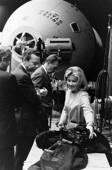 Rene Carpenter Wife Astronaut Scott Carpenter Editorial Stock Photo ...