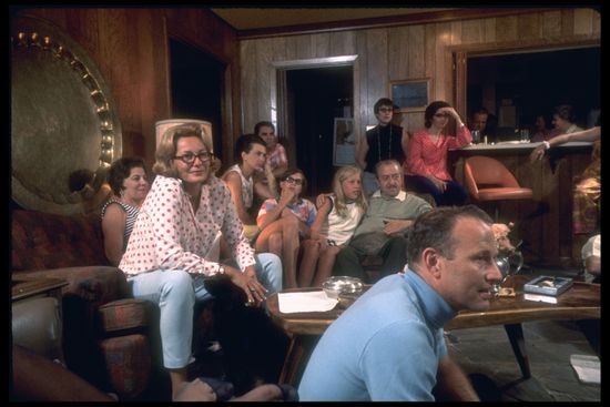 Joan Archer Aldrin Sitting On Couch Editorial Stock Photo - Stock Image ...