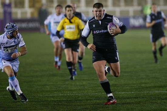 Jamie Blamire Newcastle Falcons Goes Try Editorial Stock Photo - Stock ...