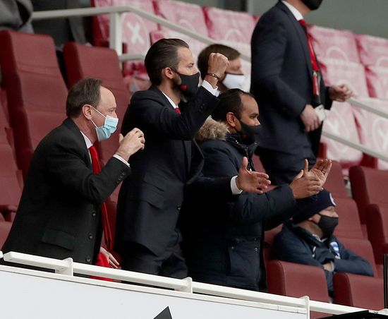 Arsenal Board Members Lr Tim Lewis Editorial Stock Photo - Stock Image ...