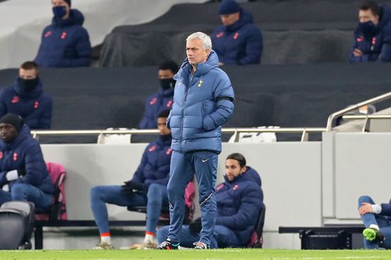 Calm Tottenham Head Coach Jose Mourinho Editorial Stock Photo - Stock ...