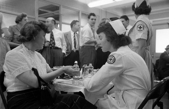 Nurses Working During Blood Drive United Editorial Stock Photo - Stock ...