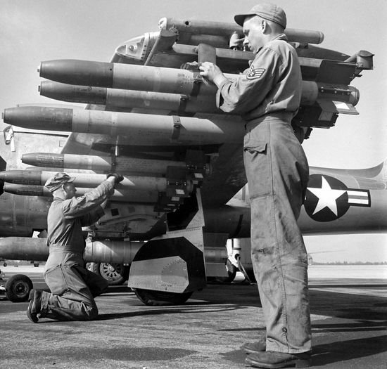 Soldiers Demonstrating Missile Loading On Republic Editorial Stock ...