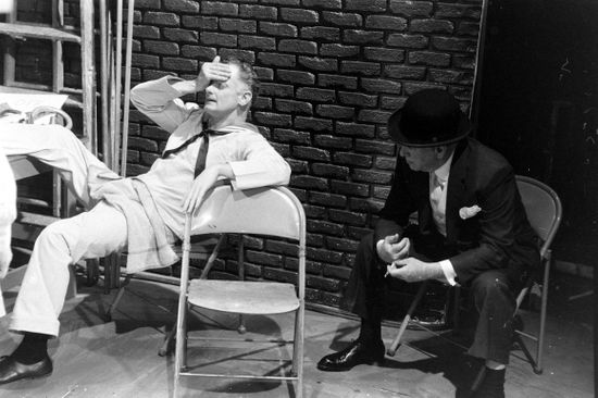 Actor Art Carney His Hand Over Editorial Stock Photo - Stock Image ...