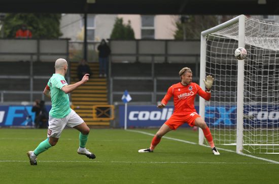 Will Hatfield Darlington Shoots Goal During Editorial Stock Photo ...