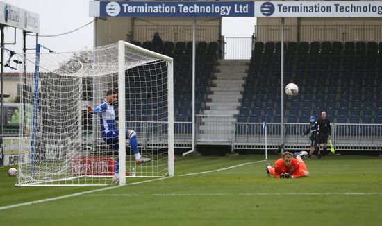 Darlington Strike Comes Back Off Crossbar Editorial Stock Photo - Stock ...
