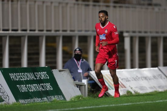 Jamie Reckord Wrexham During Vanarama National Editorial Stock Photo ...
