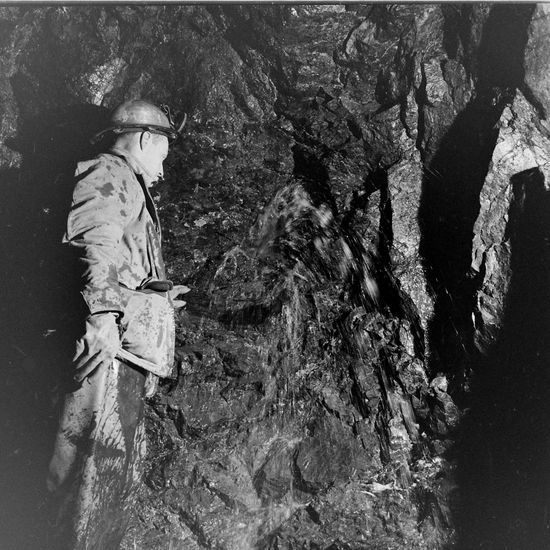 Scene Inside Radium Mine Northwest Territories Editorial Stock Photo ...