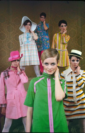 Women Wearing Fashion Dress 1967 Editorial Stock Photo - Stock Image ...