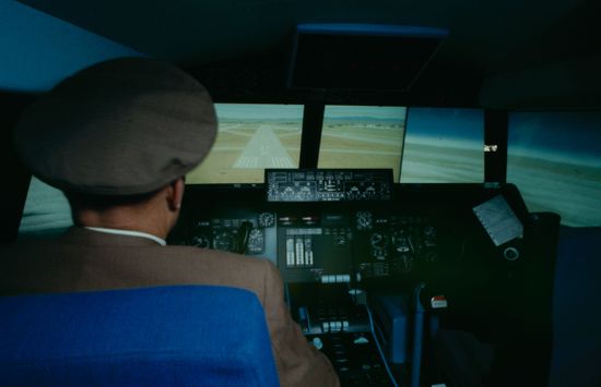 View Cockpit Lockheed L2000 Supersonic Transport Editorial Stock Photo ...