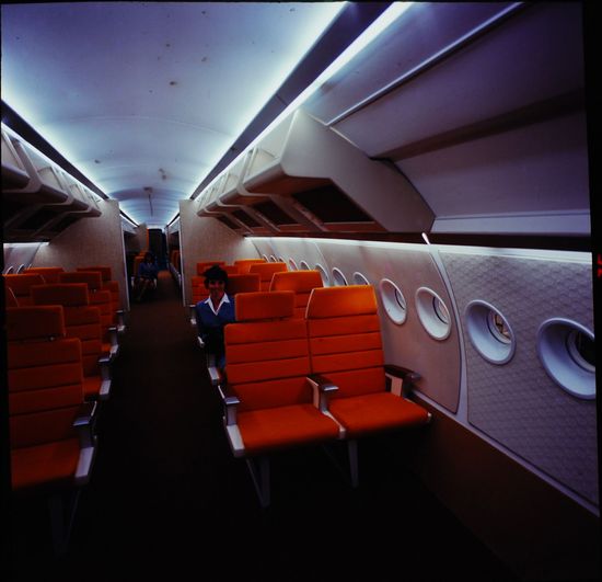 Woman Riding Lockheed 2000 Supersonic Transport Editorial Stock Photo ...