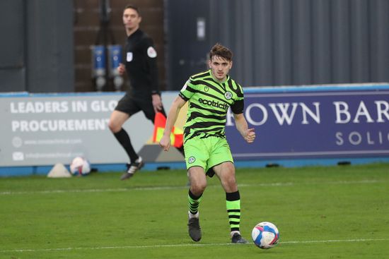 Liam Kitching Forest Green Rovers During Editorial Stock Photo - Stock ...