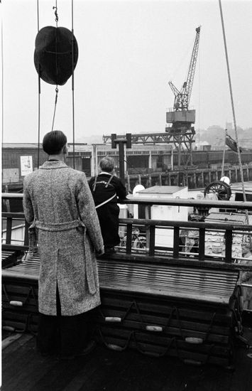 Men Riding On Ship Going Simplonorient Editorial Stock Photo - Stock ...
