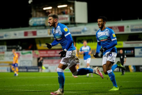 Bradley Barry Barrow Celebrates Scoring His Editorial Stock Photo ...