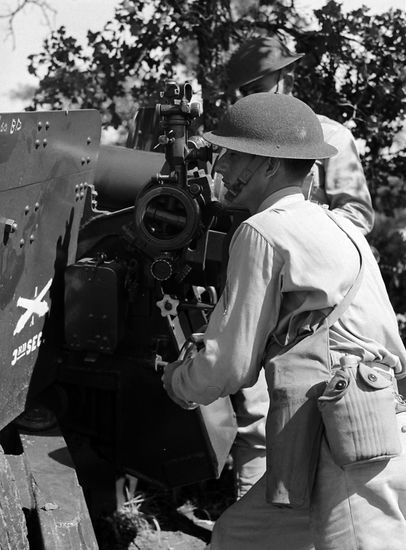Soldiers Training World War Ii Fort Editorial Stock Photo - Stock Image ...