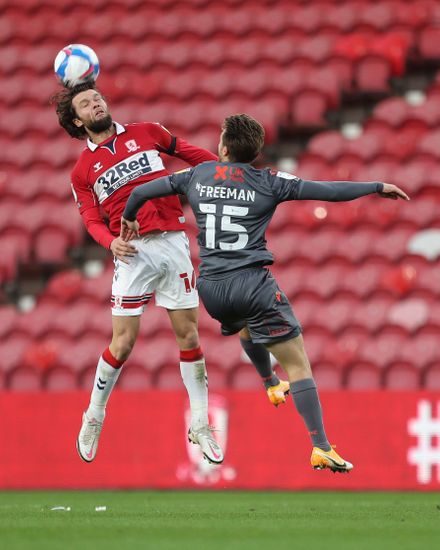 Jonathan Howson Middlesbrough Contests Header Luke Editorial Stock ...