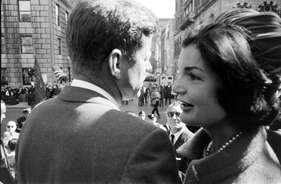 John Fitzgerald Kennedy Jacqueline Kennedy Talking Editorial Stock ...