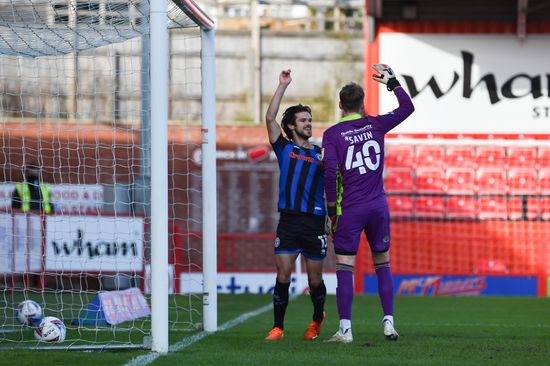 Jimmy Keohane Rochdale Celebrates His Goal Editorial Stock Photo ...