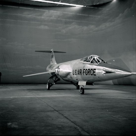 Lockheed F104 Starfighter United States Air Editorial Stock Photo ...