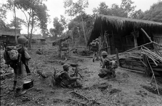 Royal Lao Air Force Soldiers During Editorial Stock Photo - Stock Image ...