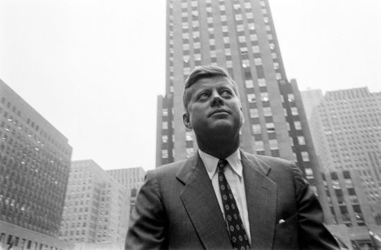 Portrait Senator John Fitzgerald Kennedy October Editorial Stock Photo ...