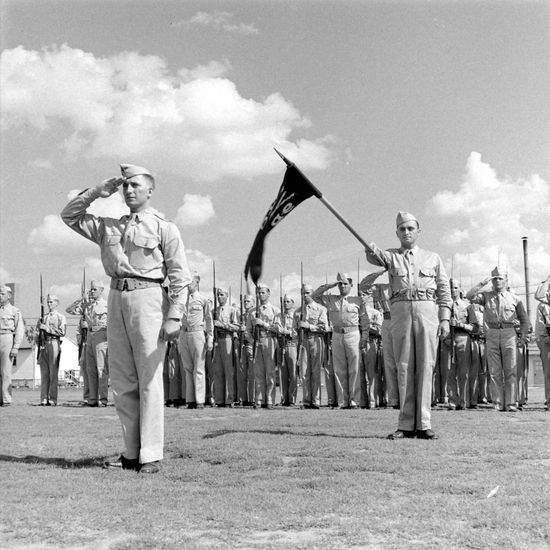 Soldiers Having Formation Camp Wheeler Army Editorial Stock Photo ...