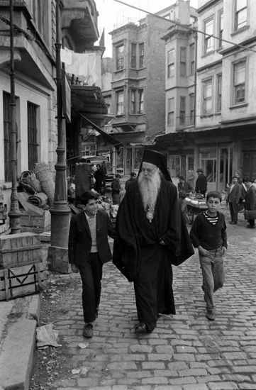 Aristocles Spyrou Walking Children December 1966 Editorial Stock Photo ...