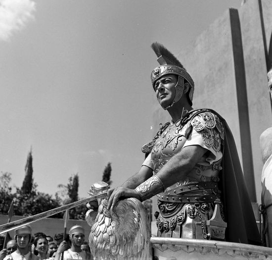 Man Riding Chariot June 1950 Editorial Stock Photo - Stock Image ...