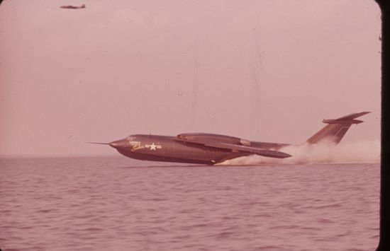 Martin P6m Seamaster Plane Landing On Editorial Stock Photo - Stock ...