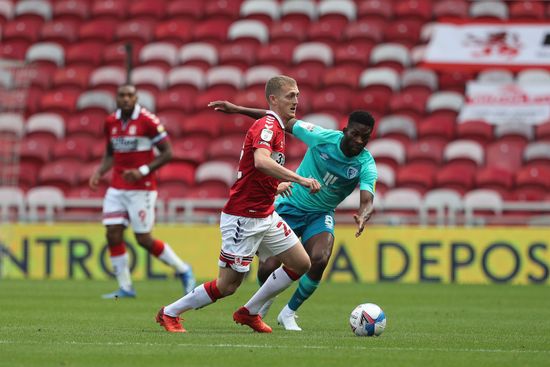 Middlesbroughs George Saville Bournemouths Jefferson Lerma Editorial ...
