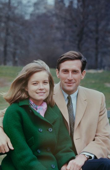 Jay Rockefeller Sharon Percy Posing During Editorial Stock Photo ...
