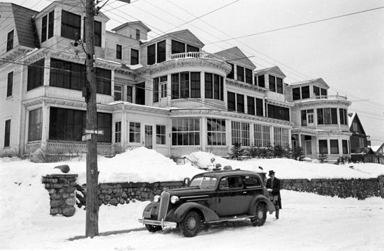 Exteior View Trudeau Sanatorium Saranac Lake Editorial Stock Photo ...