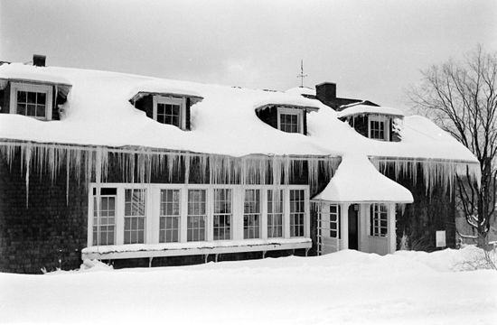 Exterior View Trudeau Sanatorium Saranac Lake Editorial Stock Photo ...
