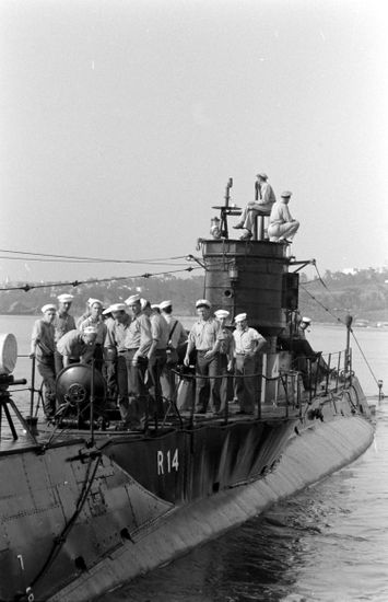 United States Navy Crew Members Riding Editorial Stock Photo - Stock ...