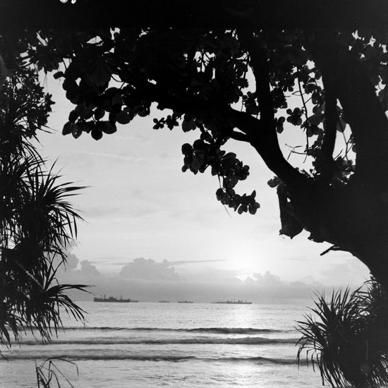 Beach View Fassarie Islet Ulithi 1945 Editorial Stock Photo - Stock ...