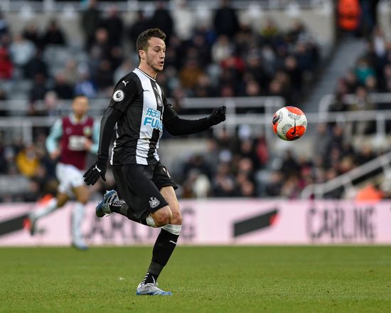 Javi Manquillo 19 Newcastle United Action Editorial Stock Photo - Stock ...
