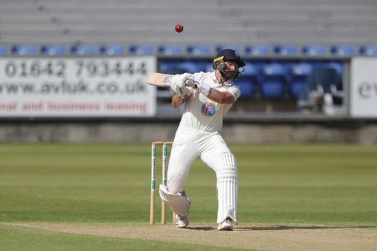 Durhams Gareth Harte Ducks Under Short Editorial Stock Photo - Stock ...