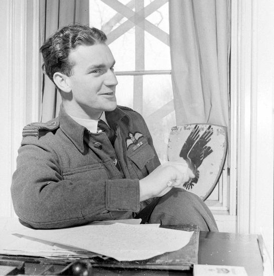 Portrait Paddy Finucane During World War Editorial Stock Photo - Stock ...
