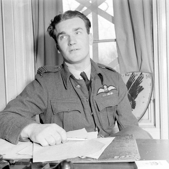 Portrait Paddy Finucane Royal Air Force Editorial Stock Photo - Stock ...